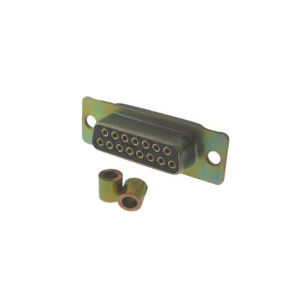 Itt Cannon Dsub 15f Pcb Str G50 Zinc Damm15sm Zoro